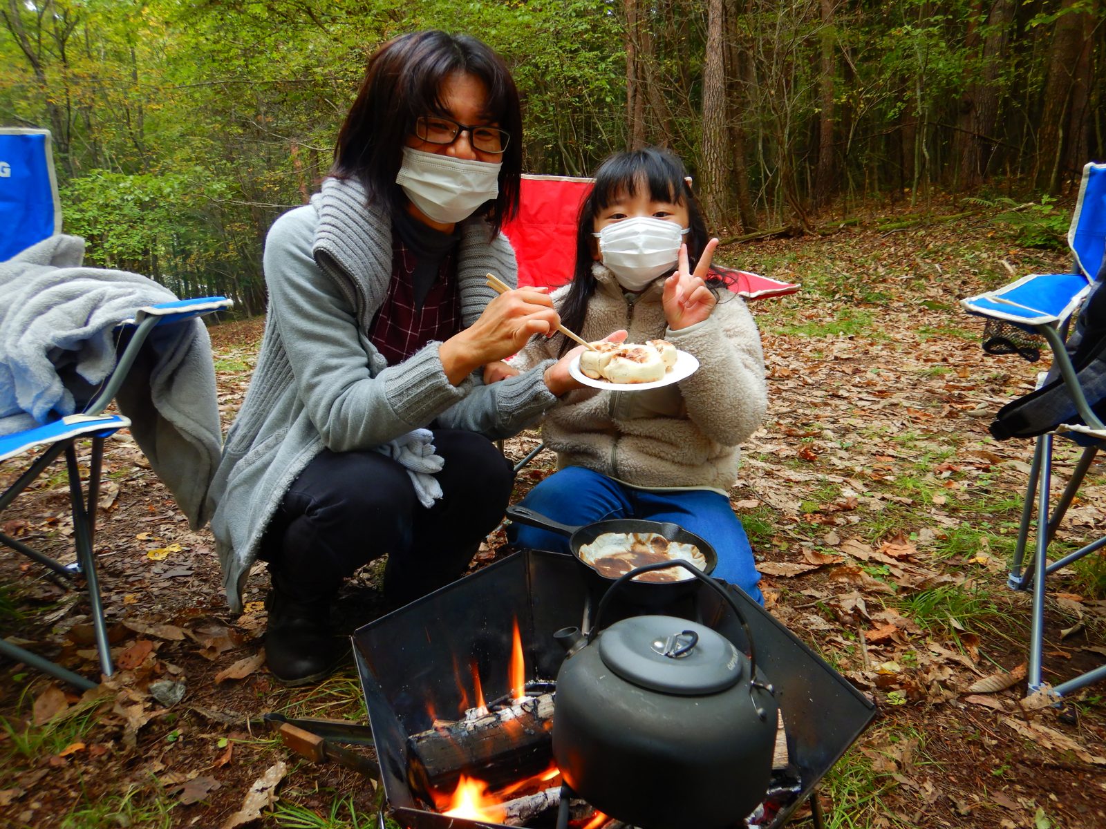 自然教室 10月30日（日）「焚火カフェ～秋の森でまったり～」を開催しました！ – エコパ伊奈ヶ湖