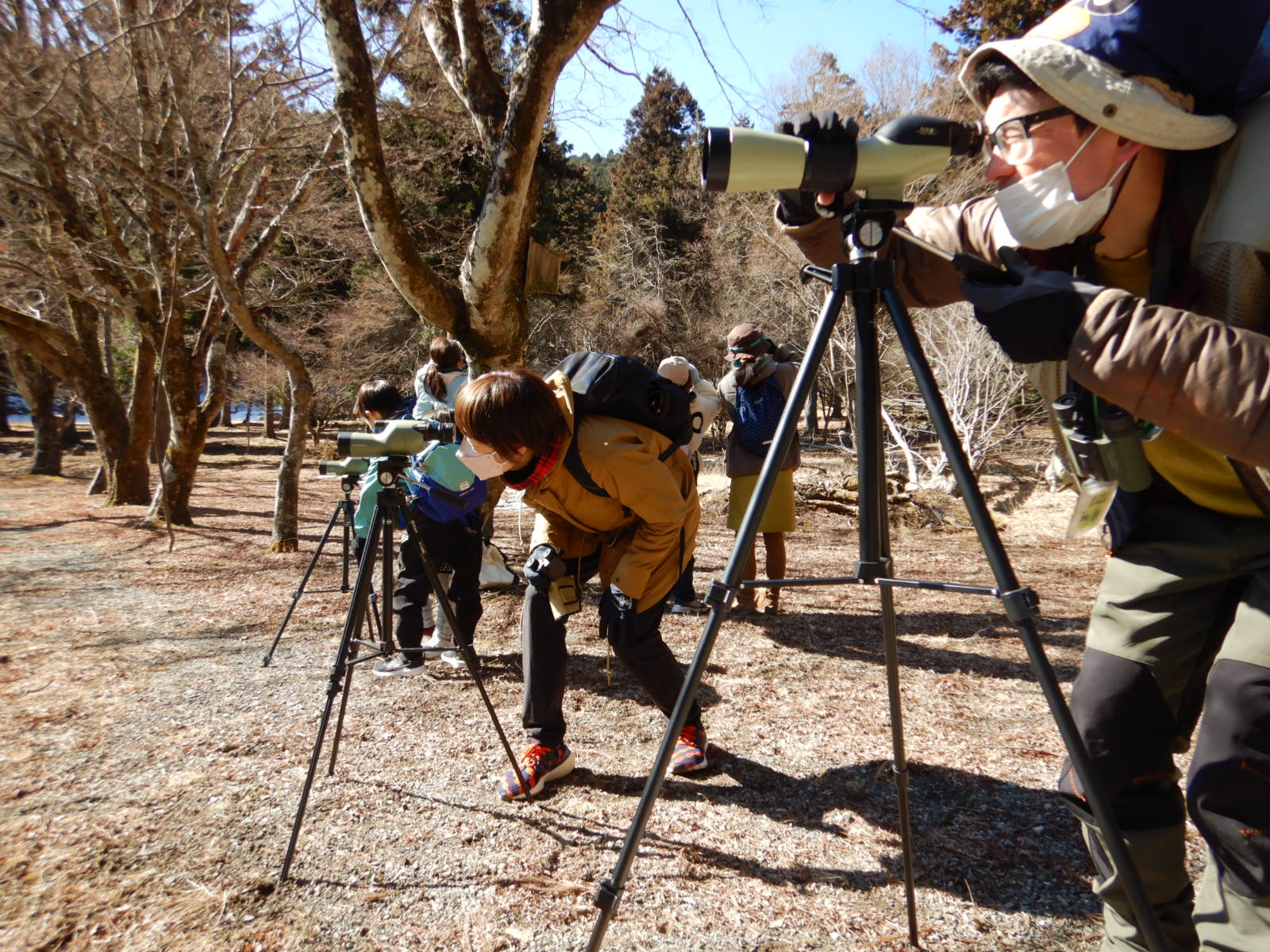 2月26日（日）自然教室「冬の野鳥観察会」を開催しました！ – エコパ伊奈ヶ湖