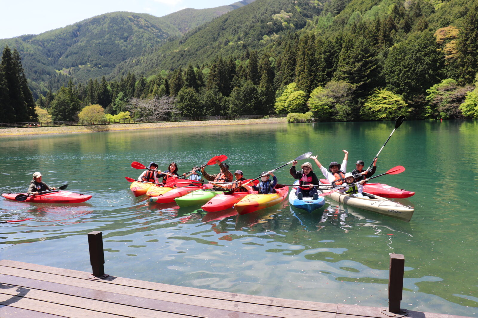 5月3日（土）に自然教室「春のカヌー教室」を実施しました！ – エコパ伊奈ヶ湖